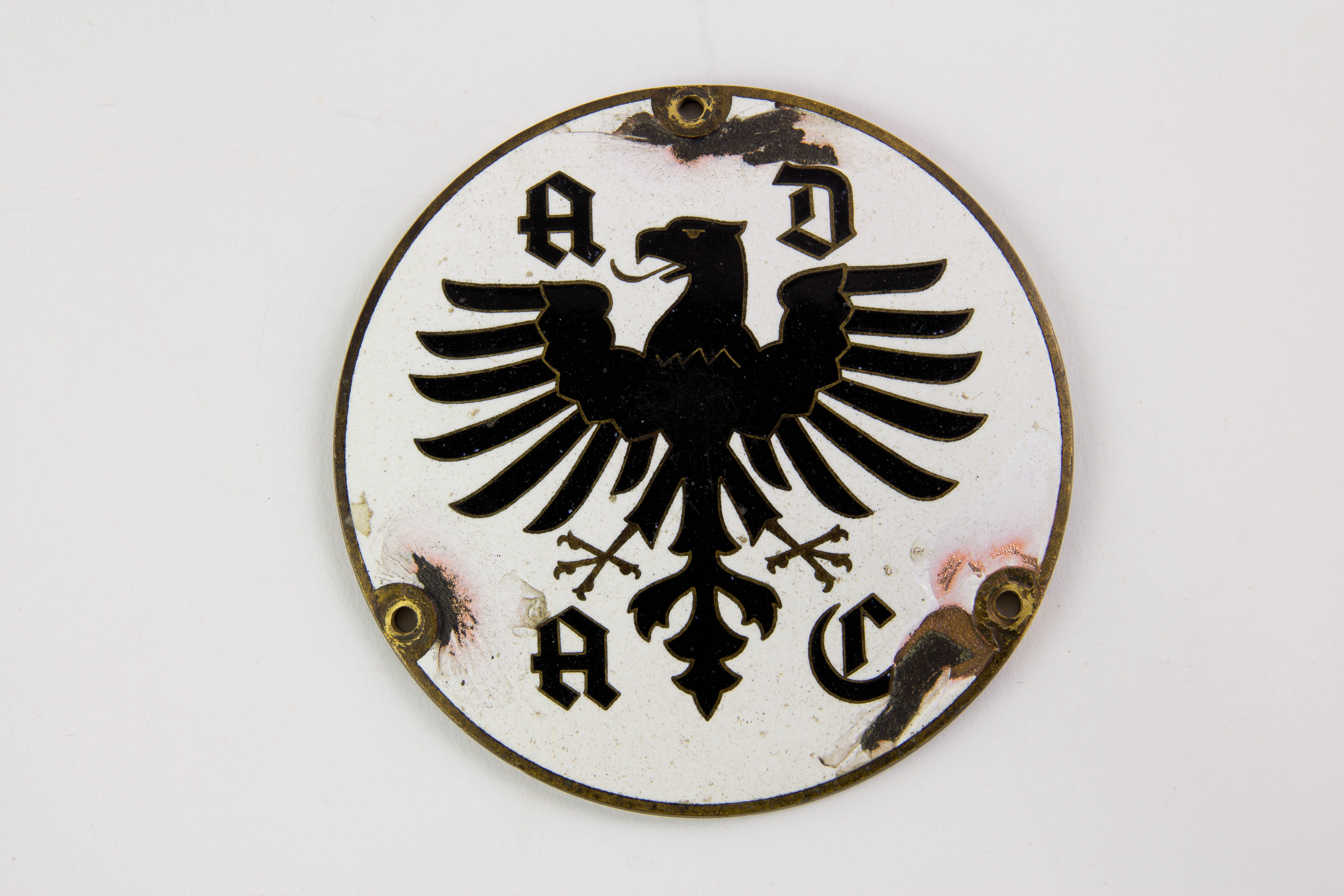 ADAC Plakette, – Kunst + Antiquitäten Jürgen Beyreuther